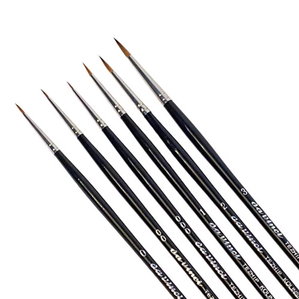 Da Vinci Kolinsky Kızıl Samur Tezhip Serisi No:3